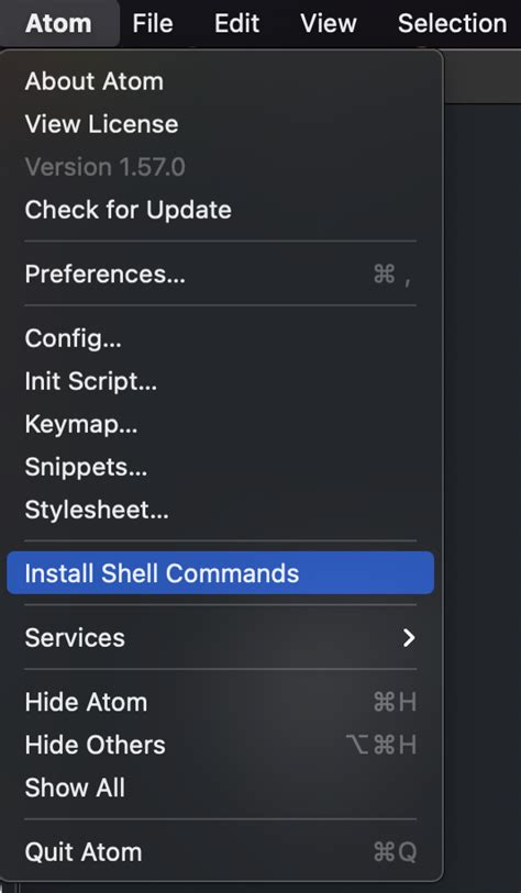 Macos How Can I Open The Atom Editor From The Command Line In Os X