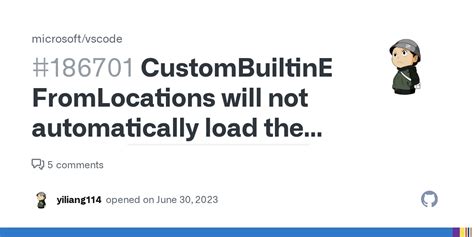 Custombuiltinextensions Fromlocations Will Not Automatically Load The