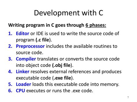 Ppt Overview Of C Language Lecture 3 Powerpoint Presentation Free Download Id4305224