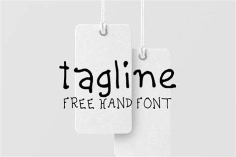 tagline font friendly handwritten font download font canyon