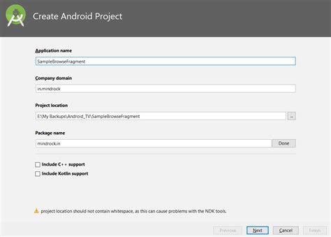 Working With Android Tv Leanback Browsefragment One91