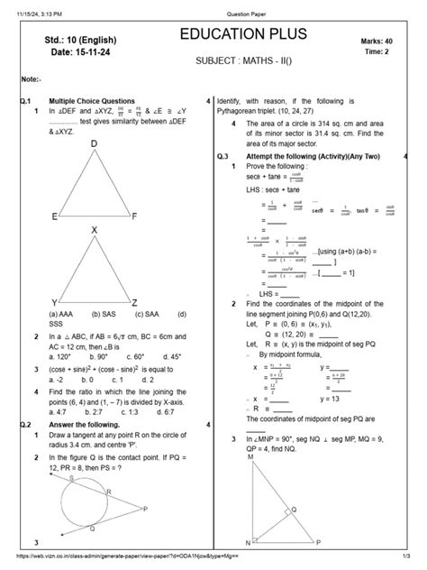 Geometry 151124 Pdf Euclid Elementary Mathematics
