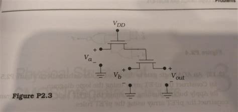 Solved 122 Consider The Two Fet Chain In Figure P22 The