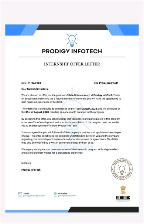 sarthak srivastava on linkedin prodigyinfotech