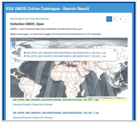 Esa Smos Online Dissemination Service Users Guidelines Esa Tellus Customer Service Portal