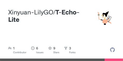 Github Xinyuan Lilygo T Echo Lite