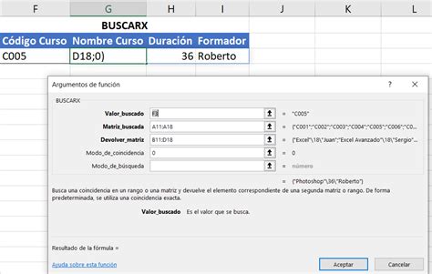 Buscarx Nueva función en Excel Uso utilidades y trucos