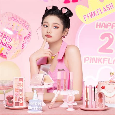 Jual Pinkflash Happy2pinkflash 2 Anniversary Full Makeup Set Face Eyes