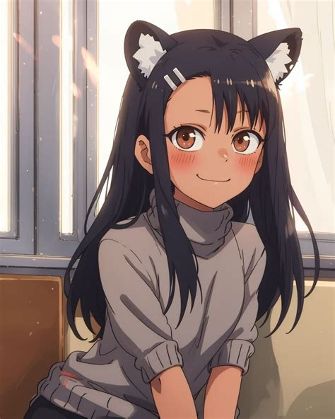 VK AI Art Neural Networks Nagatoro Ijiranaide Nagatoro San Anime Fandoms