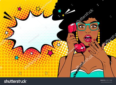 Wow Pop Art Face Sexy Surprised Stock Vector Royalty Free 610211588 Shutterstock
