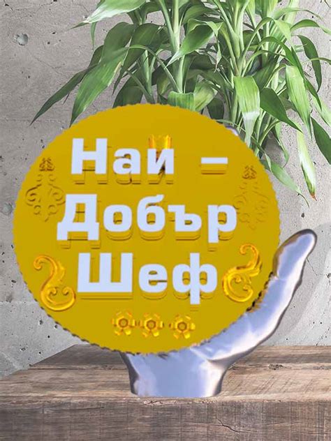 Подарък за Шеф Най добър Шеф Art3deco