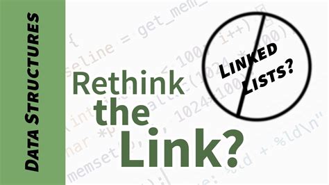 Should You Avoid Linked Lists Linked List Vs Arrays Youtube