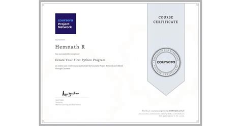 Python Programming Hemnath Ramamoorthy
