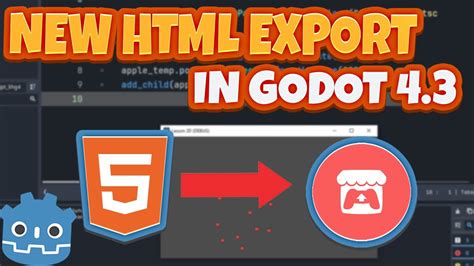 Godot 43 New Export To Html And Run On Beginner Tutorial Threading Added Youtube