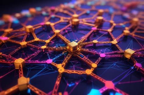 Premium Ai Image Futuristic Processor Cpu Neural Network Artificial Intelligence Network