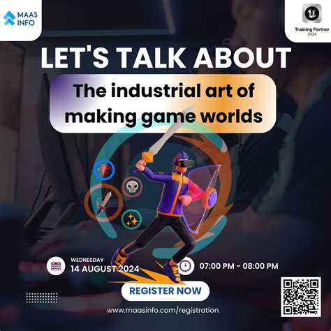 Maas Info On Linkedin Unrealengine Maasinfo Gameart Webinarannouncement Gameworlddesign