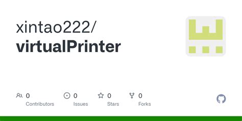 Github Xintao Virtualprinter