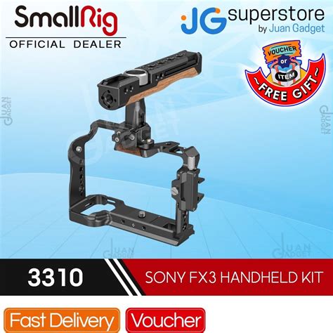 Smallrig Handheld Camera Kit With Arri Style Accessory Mounts Nato Handle And Rail Support And