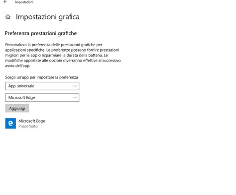 Come Forzare Microsoft Edge E Non Solo Ad Usare La GPU Migliore