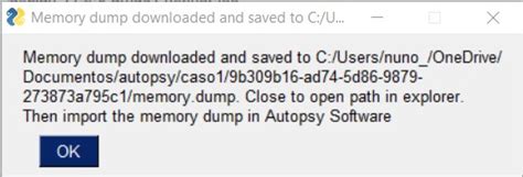 making downloading and analyzing a memory dump memory dump vm