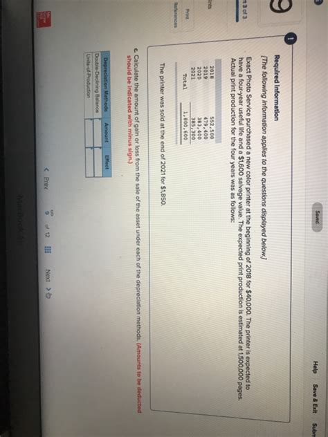 Solved Help Save And Exit Subm Required Information The