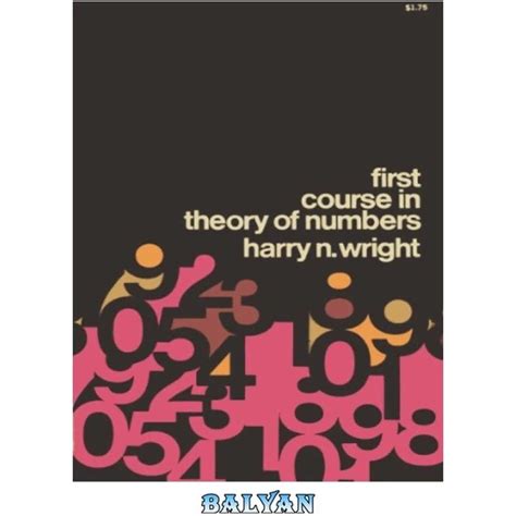 خرید و قیمت دانلود کتاب First Course In Theory Of Numbers ترب