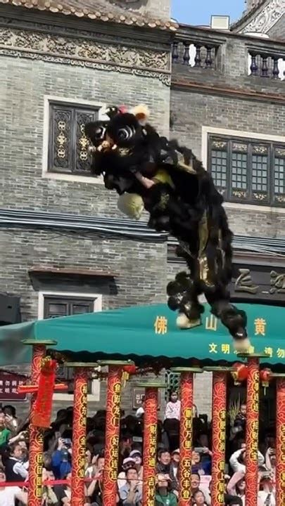 广东佛山祖庙舞狮 舞狮 Youtube