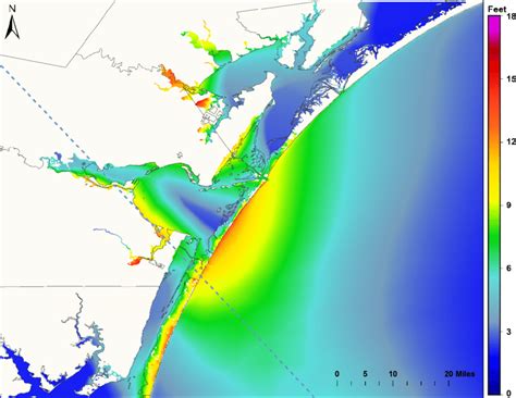 Maximum Water Surface Elevation Maxele In Feet Navd88 For The Es