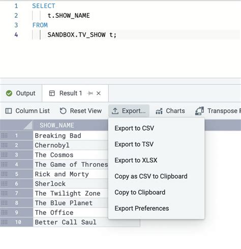 Export Data In Sql Sql Beginner Tutorial