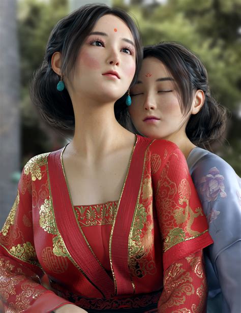 Vo Xiao Xin For Genesis 8 1 Females Daz 3d