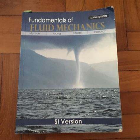 Fundamentals Of Fluid Dynamics Textbook Hobbies And Toys Books And Magazines Textbooks On Carousell