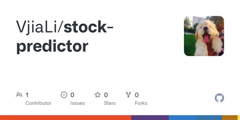 Github Vjialistock Predictor