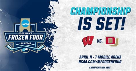 Ncaa I 2026 Mens Frozen Four Championship T Mobile Arena