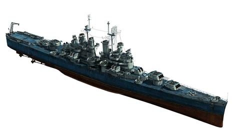 Uss Cleveland Cl 55 Light Cruiser Lead Ship Of Her Class Warship Model Warship Cleveland