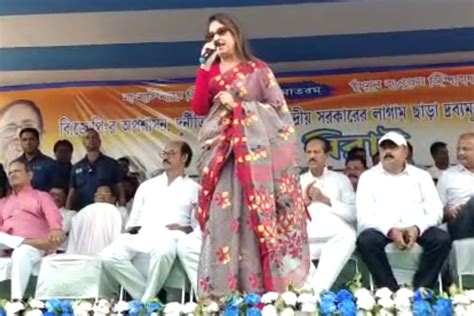 Shatabdi Roy Shatabdi Roy Says We Should Support Anubrata Mandal