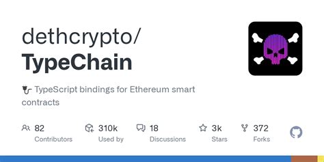 Github Dethcryptotypechain 🔌 Typescript Bindings For Ethereum Smart Contracts