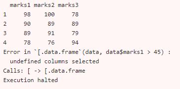 How To Handle Undefined Columns Selected In R GeeksforGeeks
