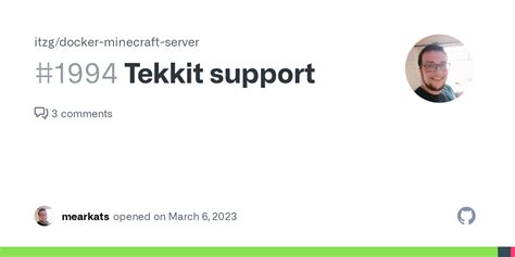Tekkit Support Issue Itzg Docker Minecraft Server GitHub