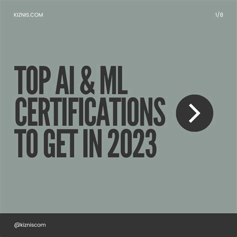 Top Ai And Ml Certifications To Get In 2023 Mindaugas Kiznis
