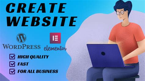 Create A Complete Wordpress Website Or Ecommerce Website By Peedrooo