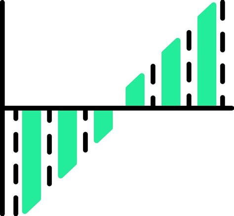 Data Analysis Cosine Graph Icon In Green And Black Color 24369056