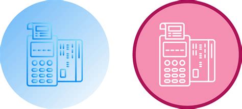 Pos Terminal Icon Design Vector Art At Vecteezy