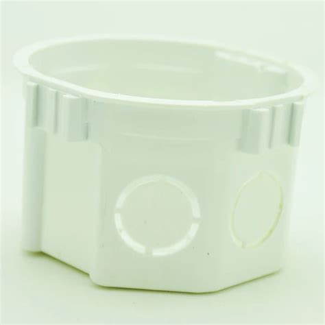Europe Standard Plastic Round Switch Socket Mount Wall Box For Wiring In Wiring Ducts From Home
