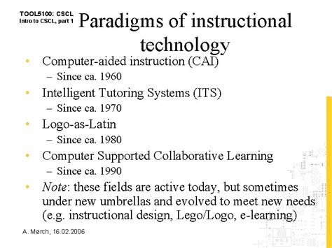 Tool 5100 Cscl Intro To Cscl Part 1
