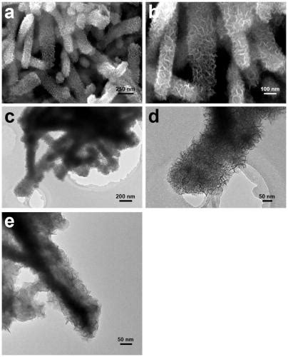 Preparation Method And Application Of A Molybdenum Disulfide Composite Bifunctional