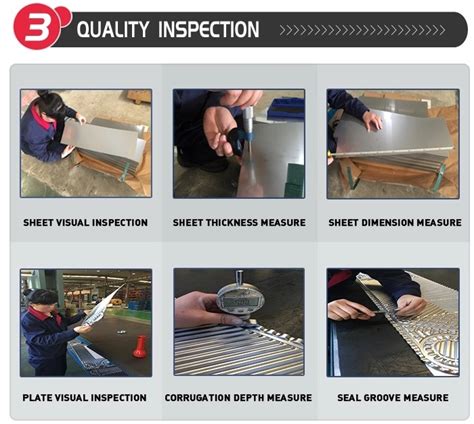SS Titanium Heat Exchanger Channel Plate For Gasketed Heat Exchanger