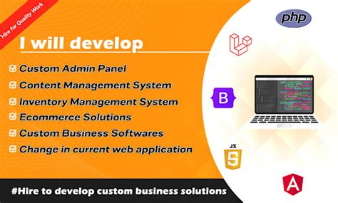 Develop Best Php Laravel Website Admin Panel Api By Rahulthakur78