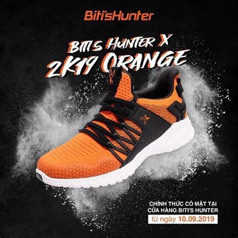 Giày Thể Thao Cao Cấp Nữ Bitis Hunter X Summer 2k19 Adventure Collection Orange