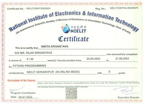Nikita Srivastava On Linkedin Nielit Pythonprogramming
