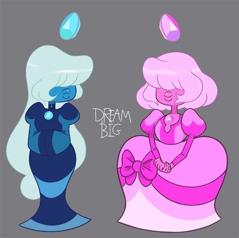 Perfect Blue And Pink Sapphires For Perfect Diamonds Sapphire Steven Universe Steven